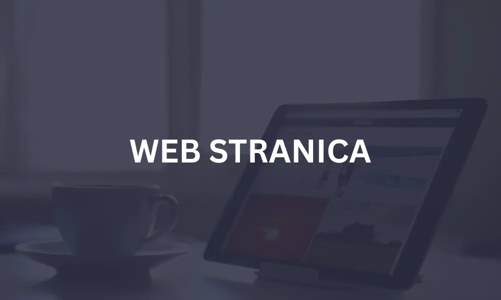Šta je web stranica? - vrste, struktura i 5 najvažnijih